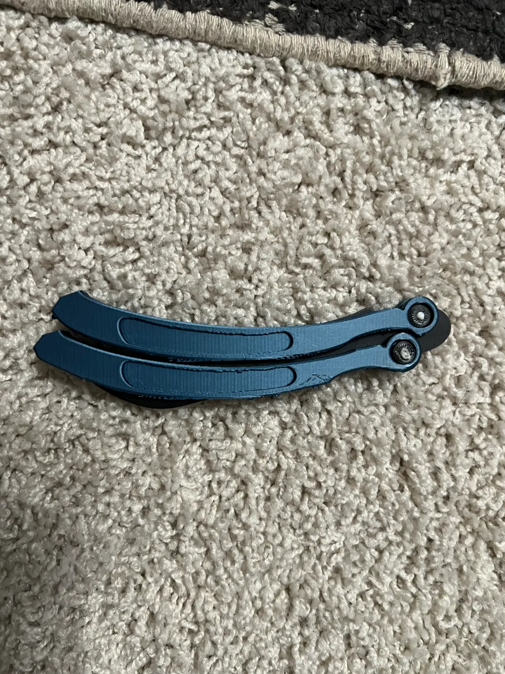Butterfly Knife trainer - Free 3D Print Model - MakerWorld