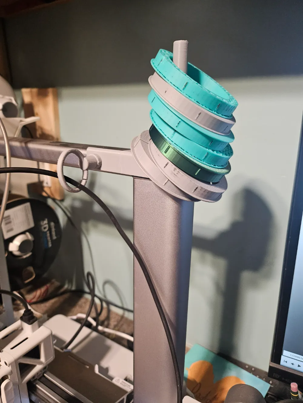 A1 Top Mount Cap with Optional Post or Cable Guide by Jeff Smith ...