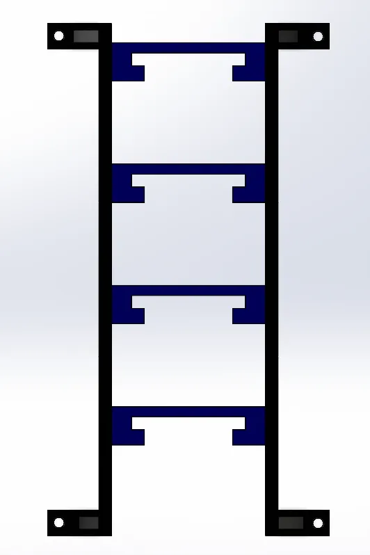 Kobalt Battery Rack by 93tstang - MakerWorld