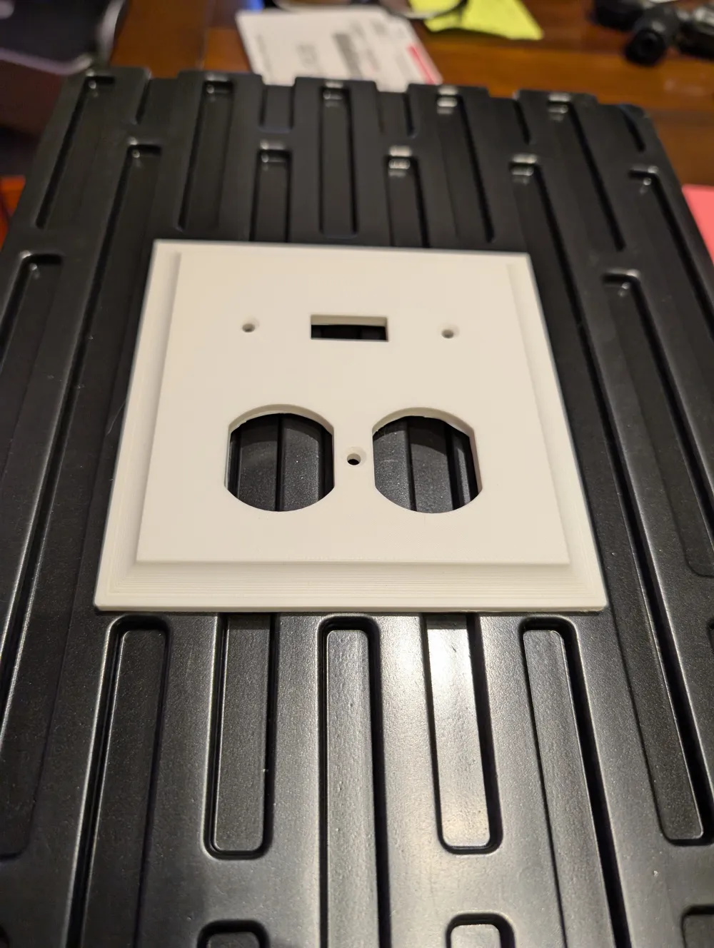 Decorative Toggle and Outlet Combo Cover Plate by Richard Batten ...