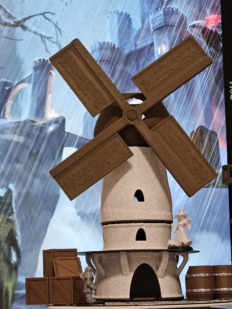 Windmill Terrain (D&D Terrain) – Nomad Sculpt - Free 3D Print Model ...