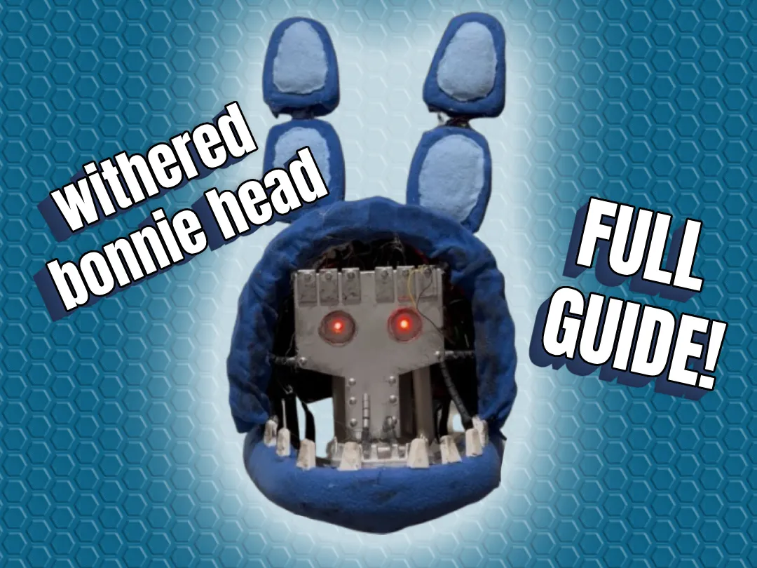 WITHERED BONNIE MASK (five night's at freddy's 2) - Free 3D Print Model ...