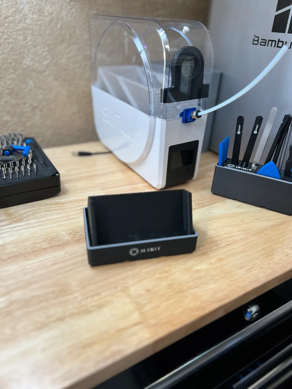 Gridfinity - iFixit Pro Tech Screwdriver Stand Remixed by Impractically Practical - MakerWorld