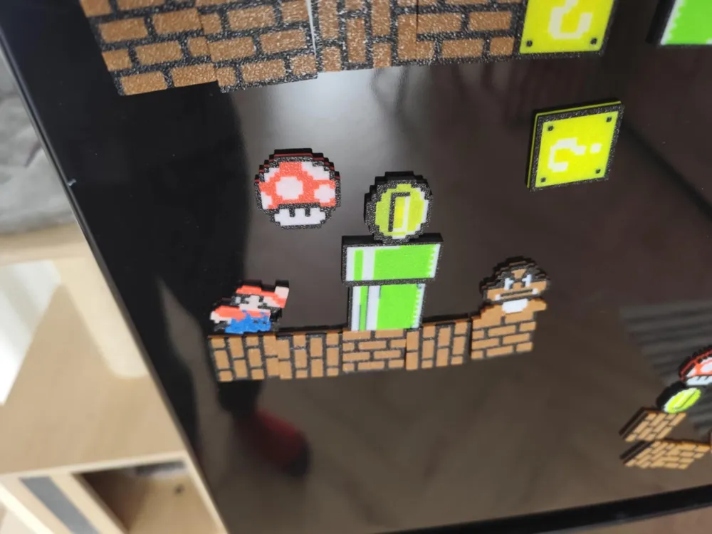 Magnetic Mario Coin block by ZoKa.Lab MakerWorld: Download Free 3D Models