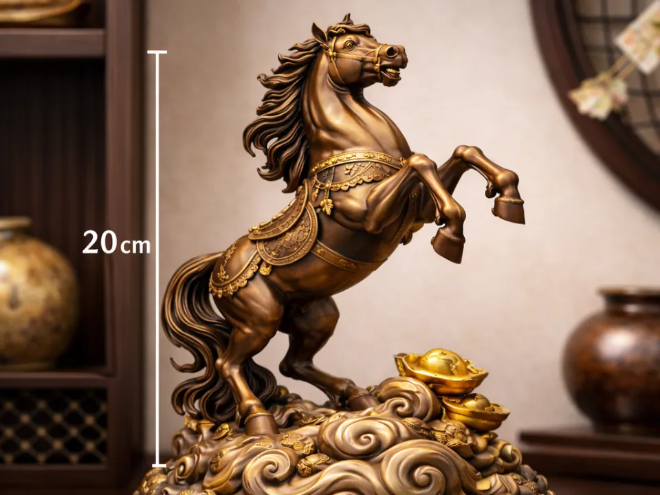 Horse Statue – Chinese New Year (3D Model) - Free 3D Print Model ...