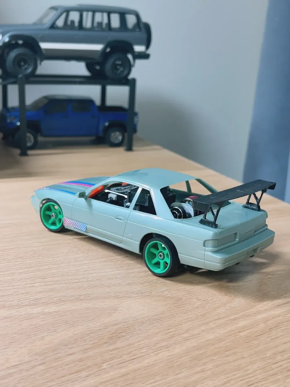 1/24 JDM Drift Mosquito Car Remote Control Model Spoiler by Sun ...