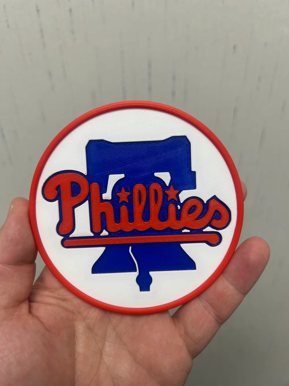 Philadelphia Phillies Coaster by Parmajon3MakerWorld: Download Free 3D ...
