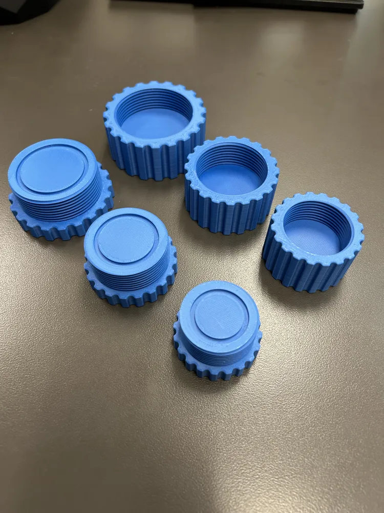 O-Ring Face Caps and Plugs - Free 3D Print Model - MakerWorld