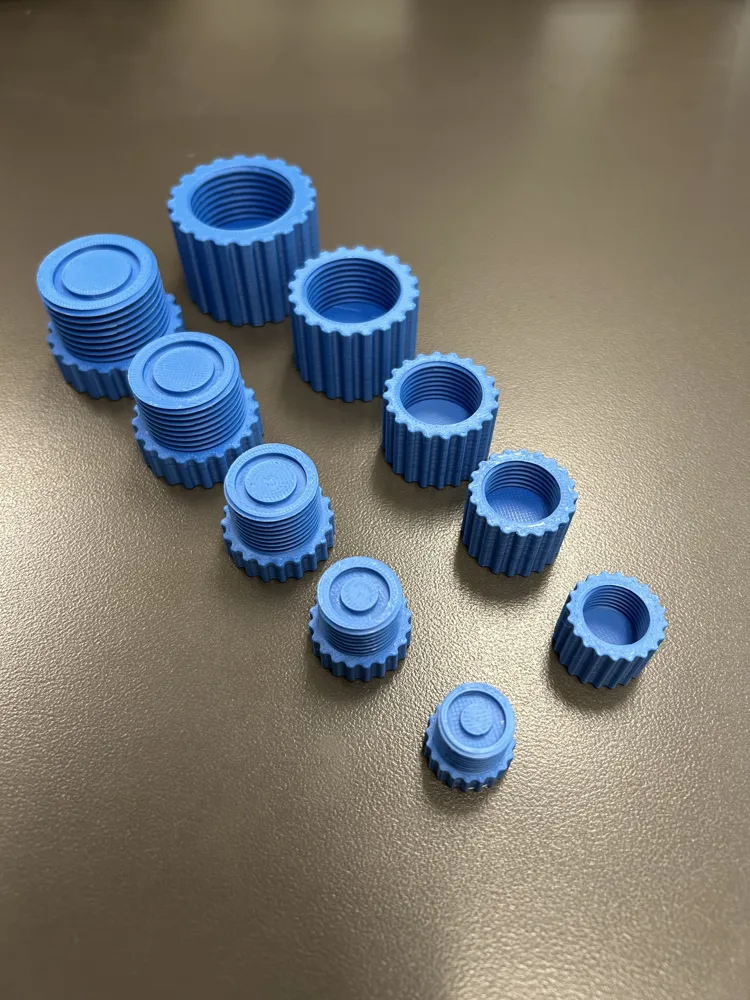 O-Ring Face Caps and Plugs - Free 3D Print Model - MakerWorld