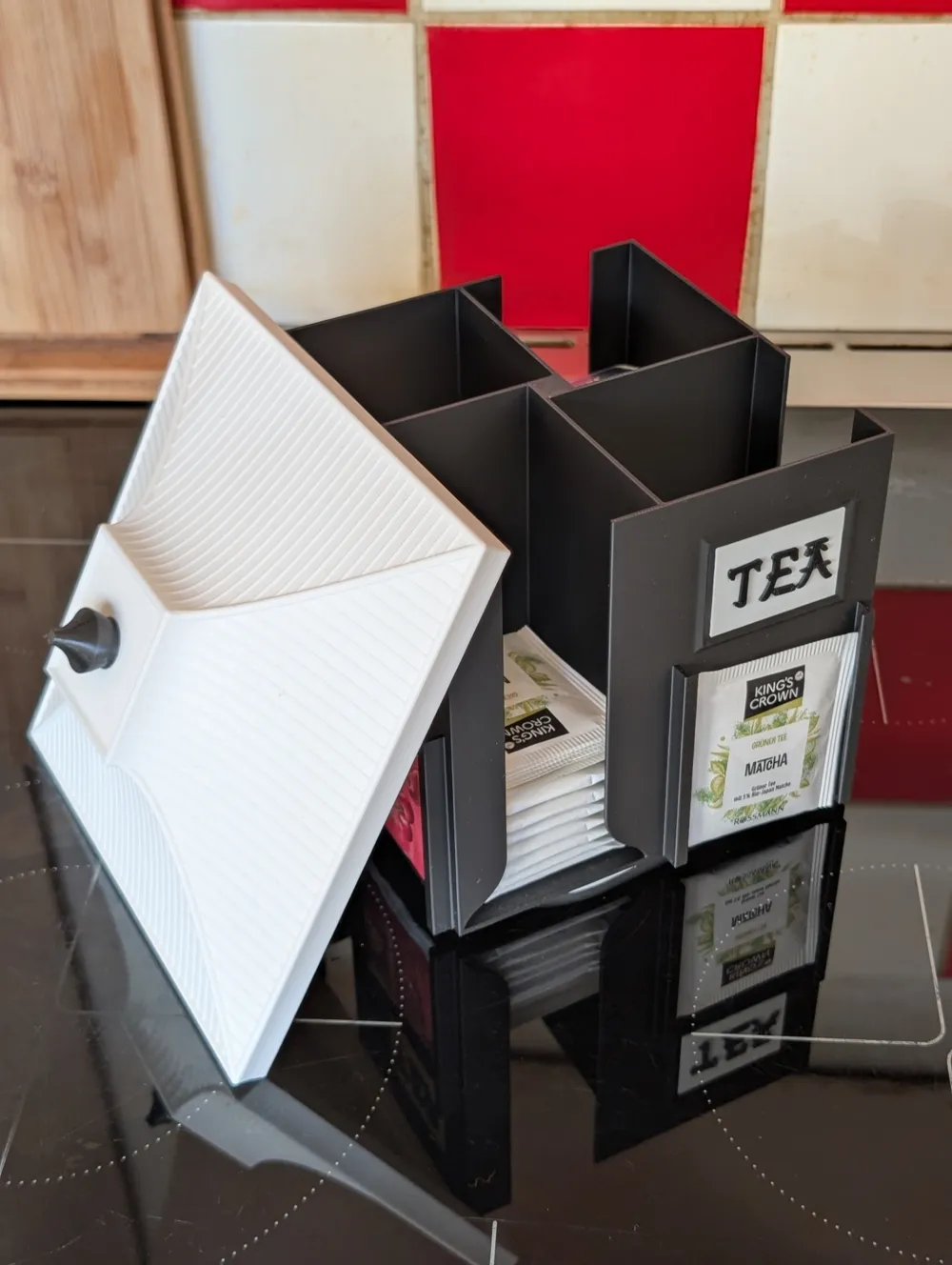 Tea Organizer – Rotating Japanese Tea Dispenser by 3DMerchandMore ...