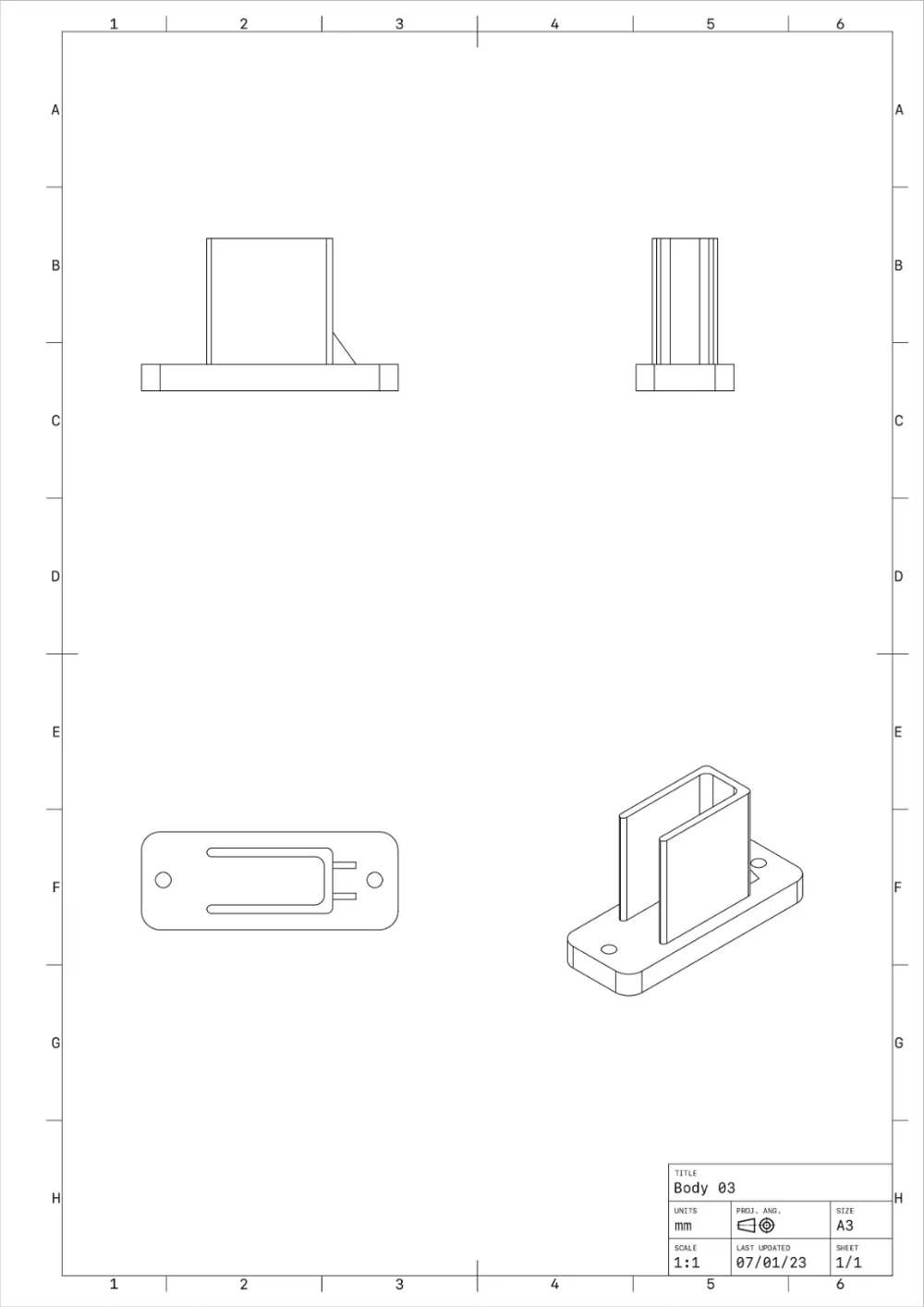 Wire Shelf Bracket by jcbohman - MakerWorld