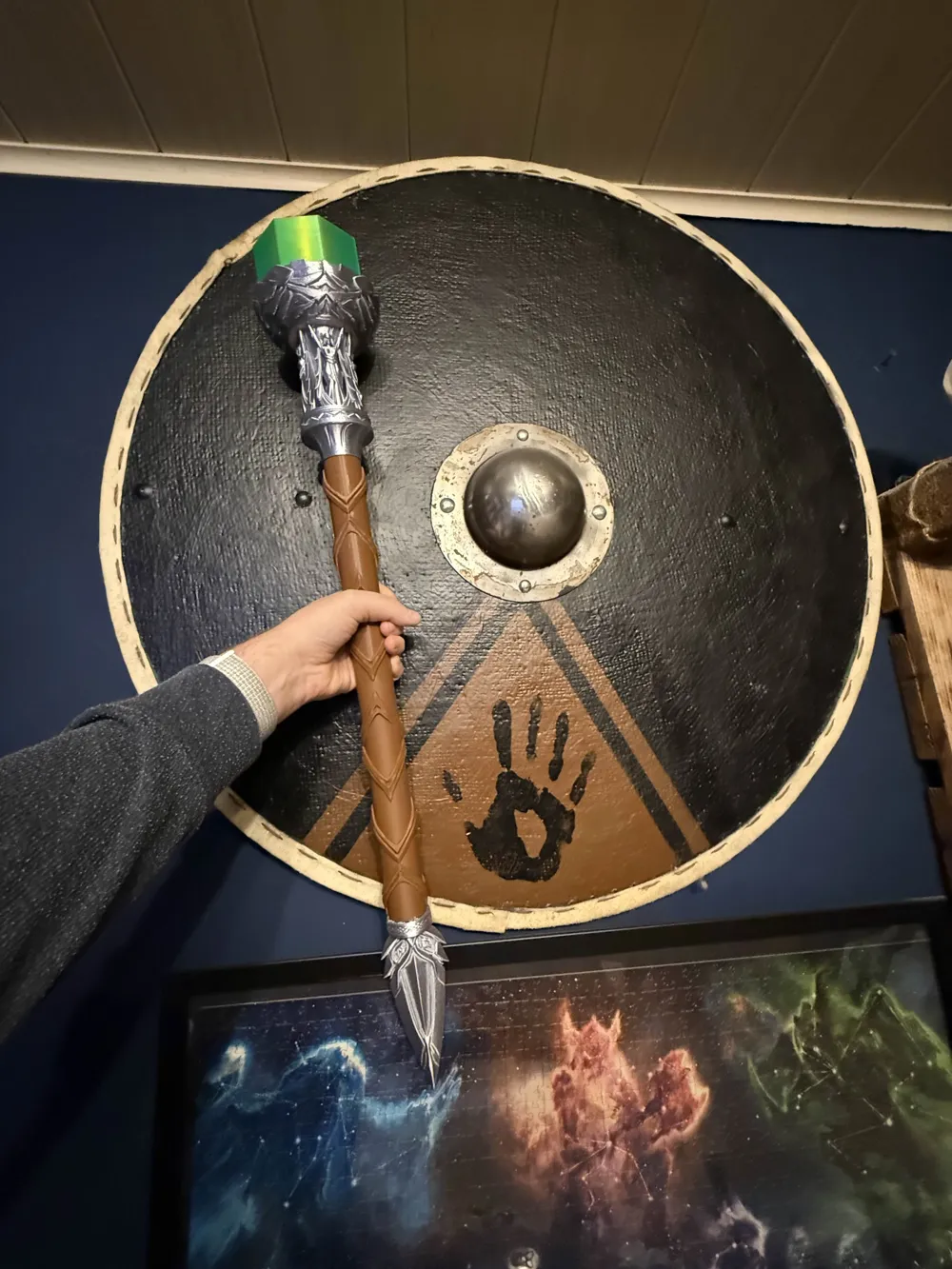 Mythic Modular Scepter — Crystal Edition - Free 3D Print Model - MakerWorld