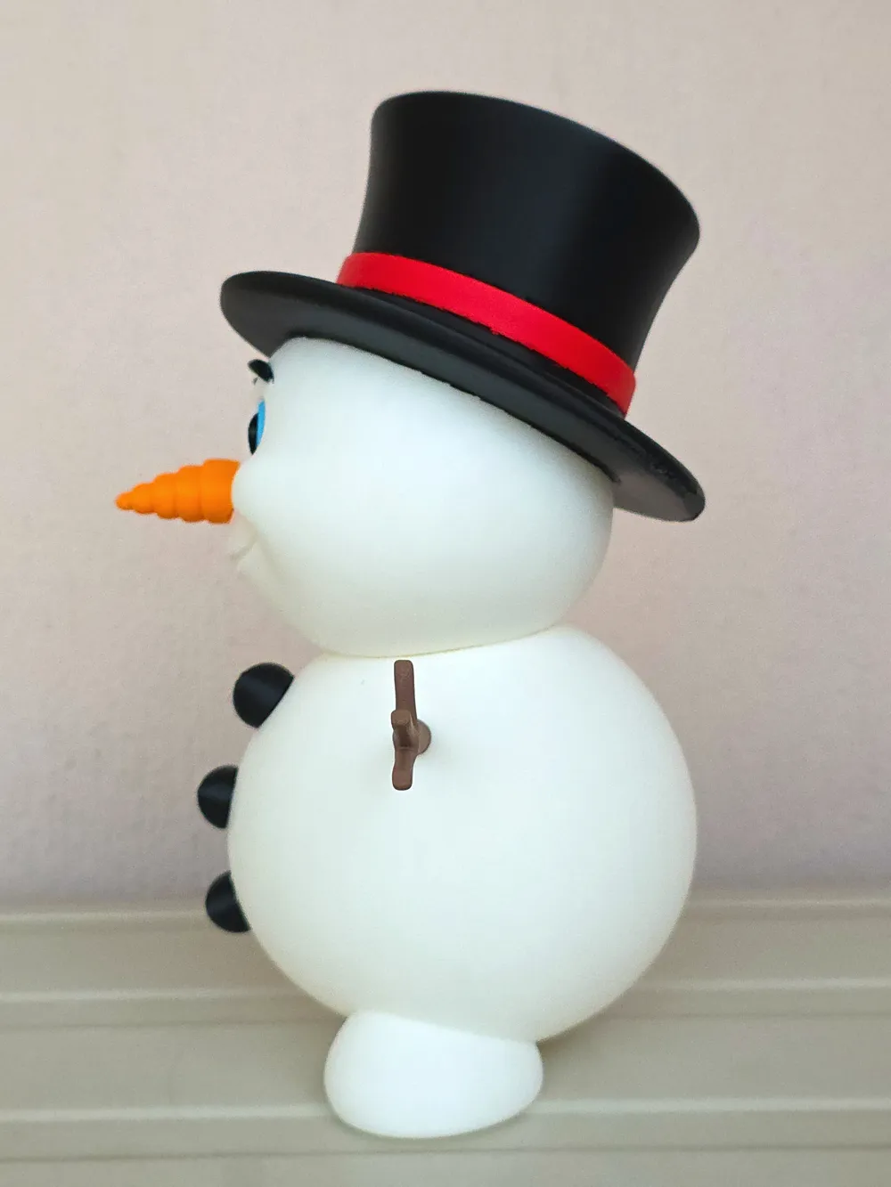 Christmas Snowman / NO AMS - Free 3D Print Model - MakerWorld