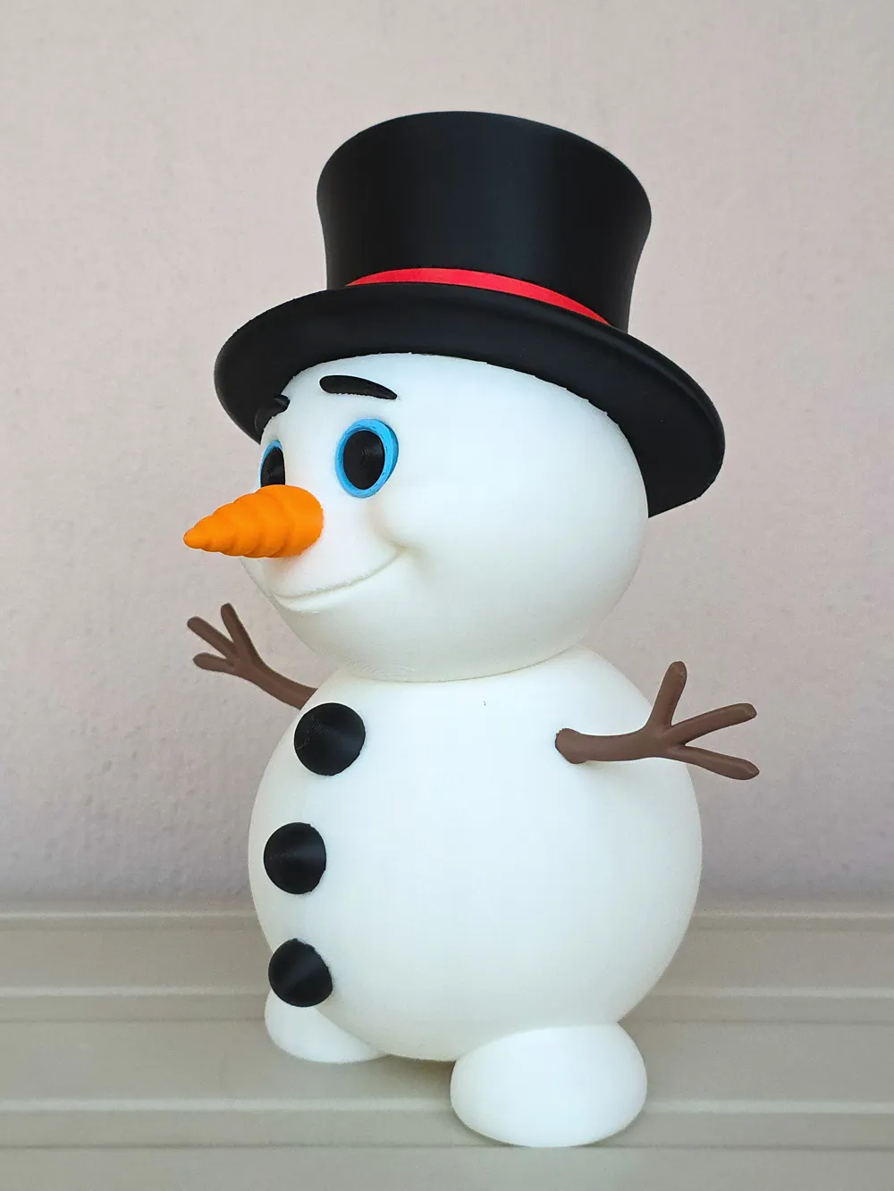 Christmas Snowman / NO AMS by model lover MakerWorld: Download Free 3D ...