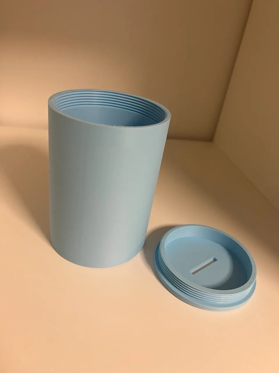 Cylindrical piggy bank by sancris - MakerWorld