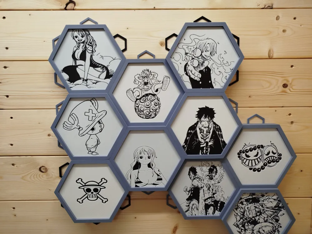 Hexagon Picture Frame by Don Roberto - MakerWorld