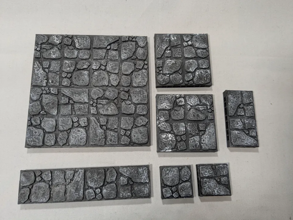 Cave tiles (OpenLOCK system) - Free 3D Print Model - MakerWorld