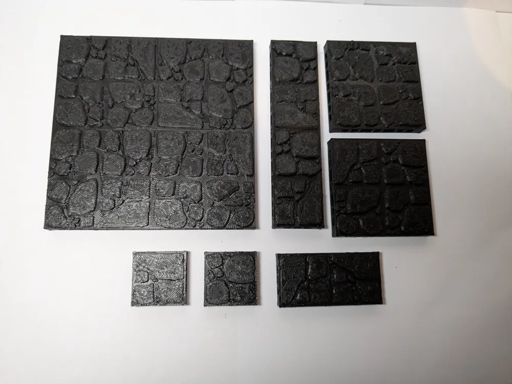 Cave tiles (OpenLOCK system) - Free 3D Print Model - MakerWorld
