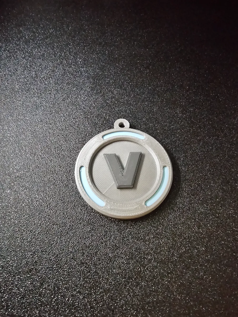 Fortnite V-bucks keychain by geeklabs - MakerWorld
