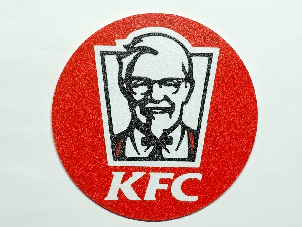 KFC Coaster by Szaman - MakerWorld
