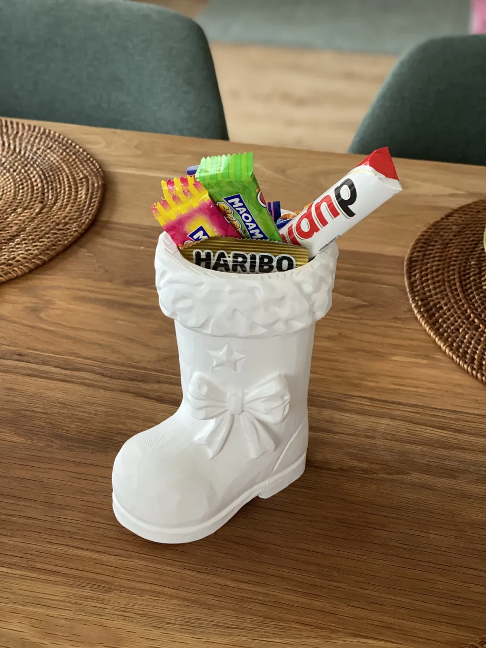 Santa’s Candy Boot – Festive Treat Holder for Kids by 3D_Ash MakerWorld ...
