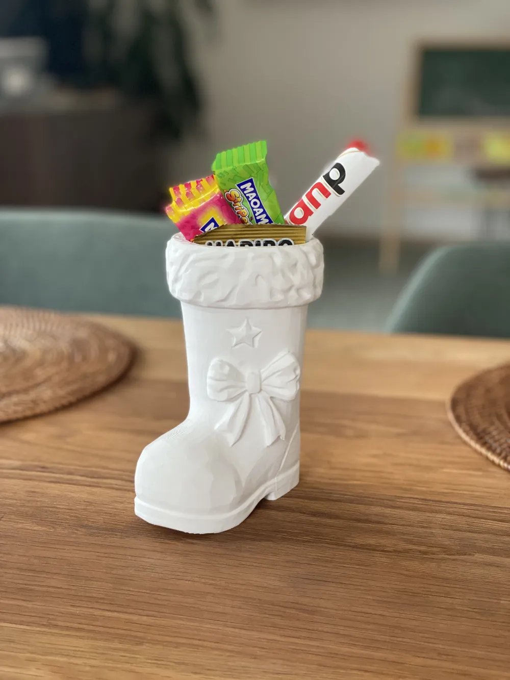 Santa’s Candy Boot – Festive Treat Holder for Kids by 3D_Ash MakerWorld ...