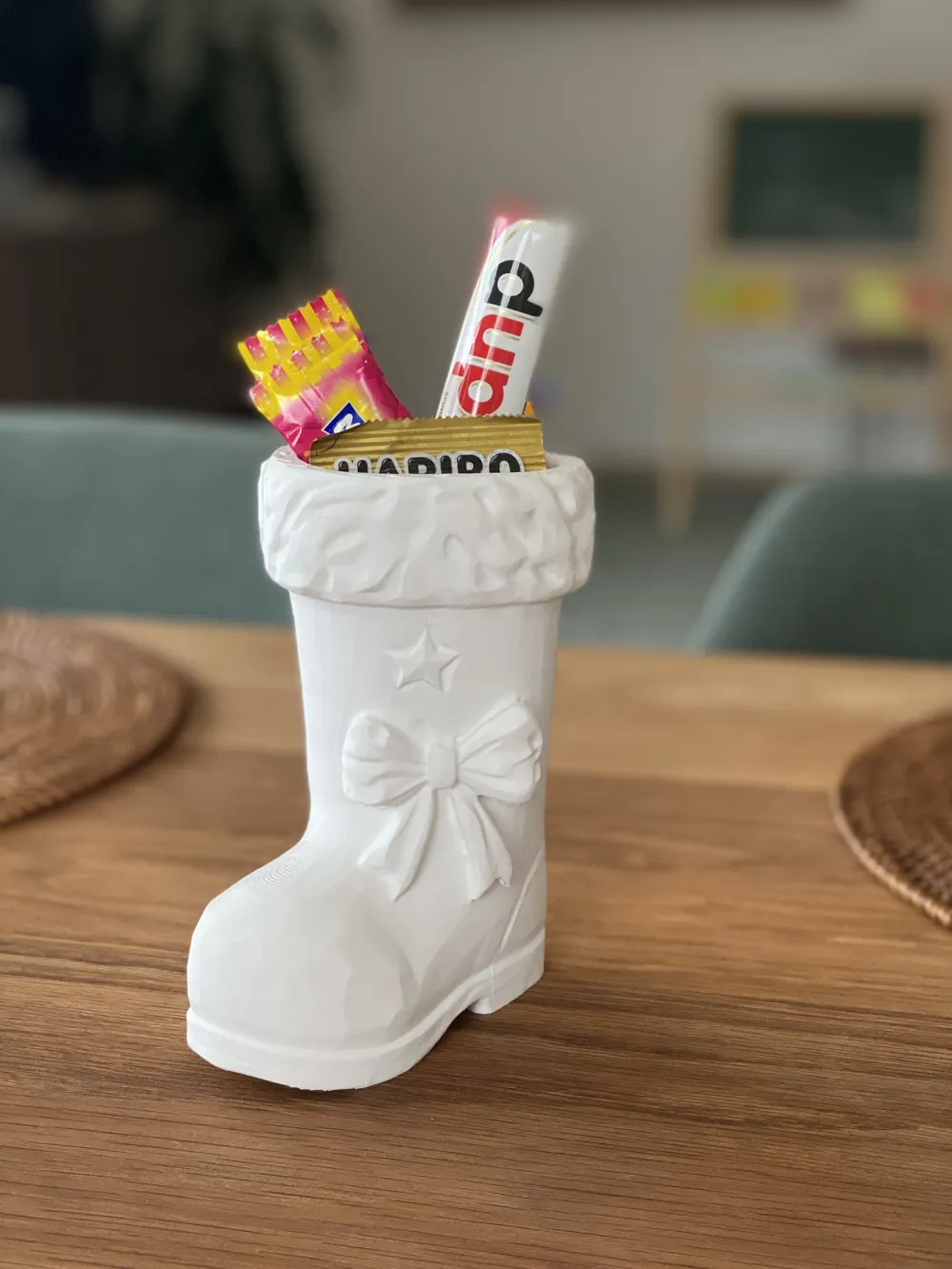 Santa’s Candy Boot – Festive Treat Holder for Kids by 3D_Ash MakerWorld ...