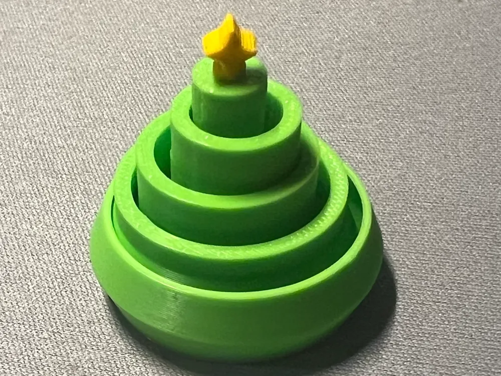 Collapsable fidget Christmas tree by neodar - MakerWorld