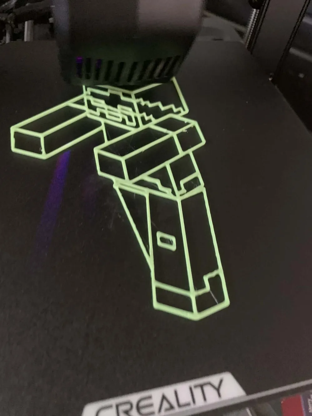 Minecraft Zombie Wall Art - Free 3D Print Model - MakerWorld