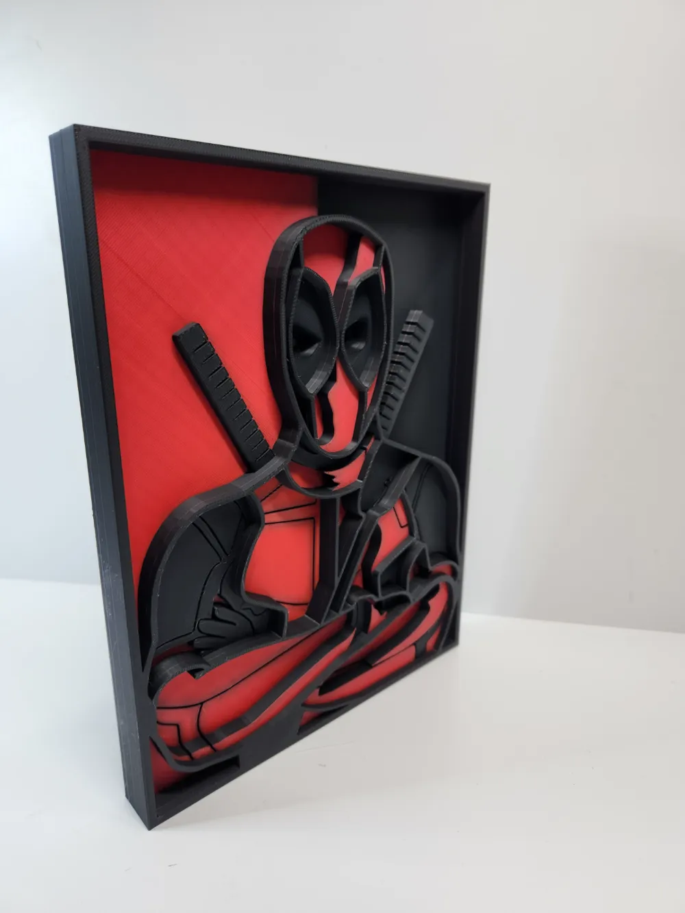 Deadpool 4 Color Mandala by Jamboodle - MakerWorld