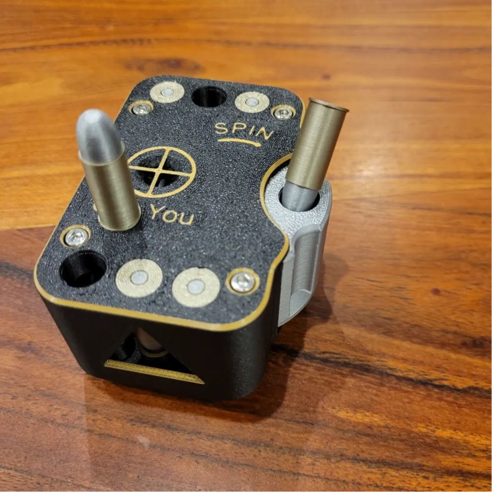 Russian Roulette Fidget Game by PRINTNIC MakerWorld: Download Free 3D ...