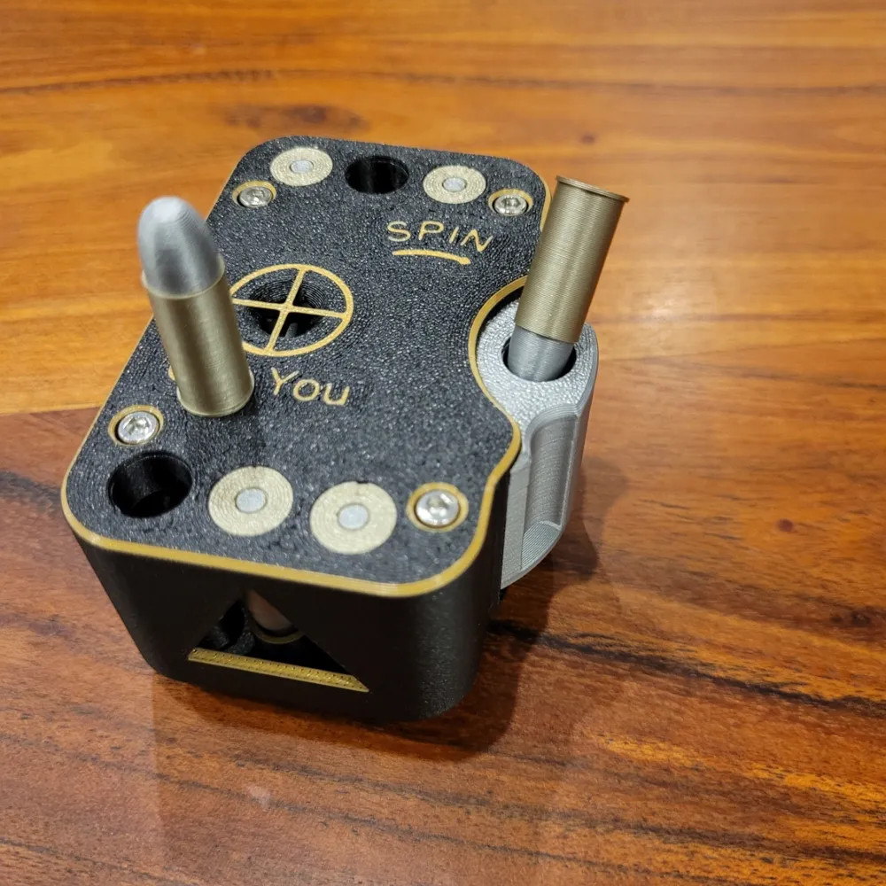 Russian Roulette Fidget Game by PRINTNIC MakerWorld: Download Free 3D ...