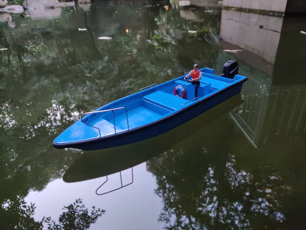 1/14 RC fishing boat by Cruise MakerWorld: Download Free 3D Models