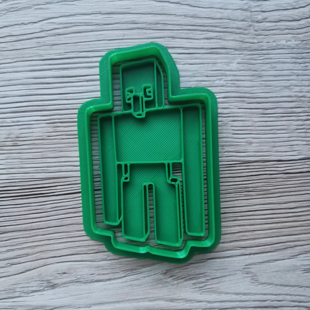Minecraft Gamer Cookie Cutter Pack Creeper by SparkStore MakerWorld ...