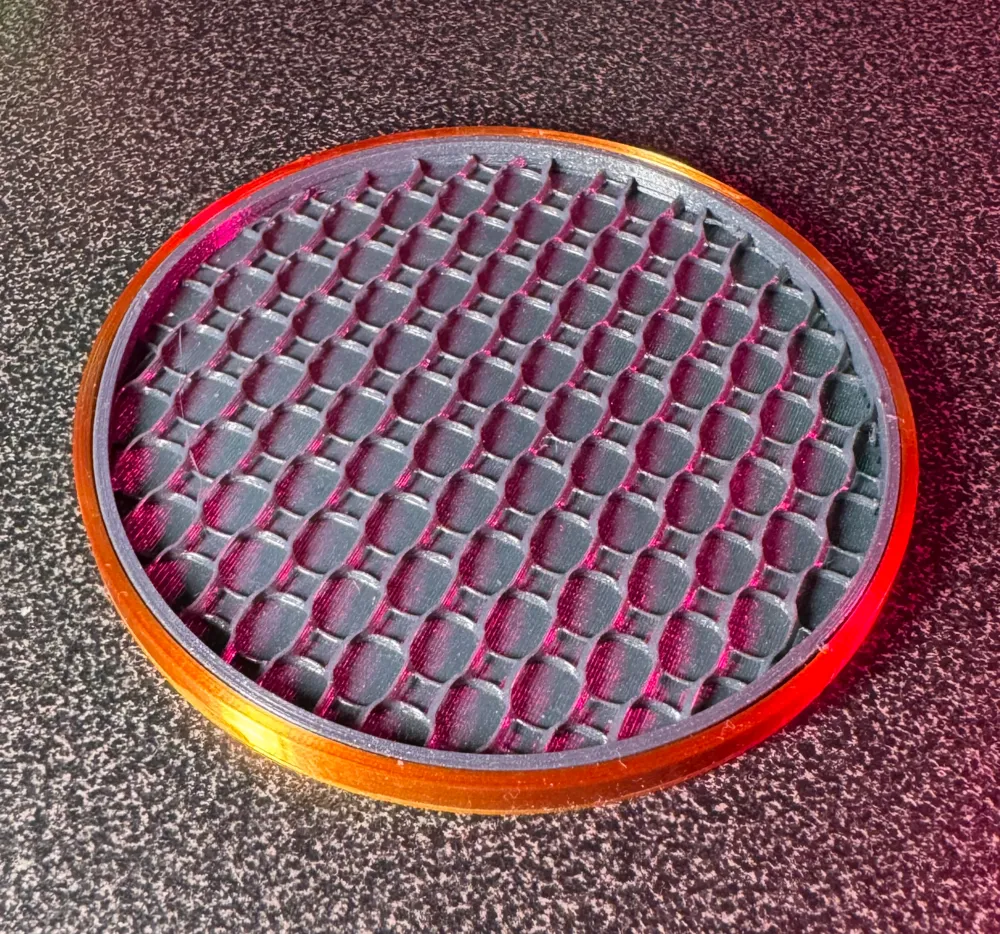 Round coaster with TPU insert by hnrix_MakerWorld: Download Free 3D Models