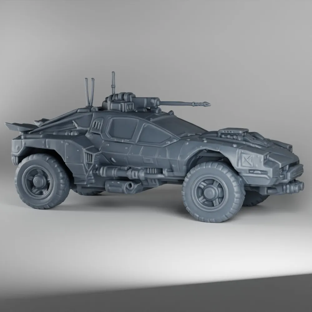 Mymy, the Mycosynth Oxymule, Sci Fi Car - Free 3D Print Model - MakerWorld