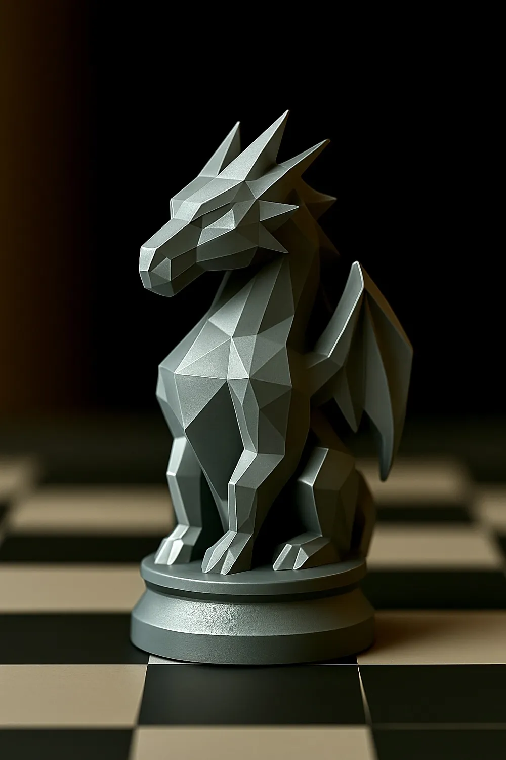 Dragon "Knight" - chess piece by GraFabLab MakerWorld: Download Free 3D ...