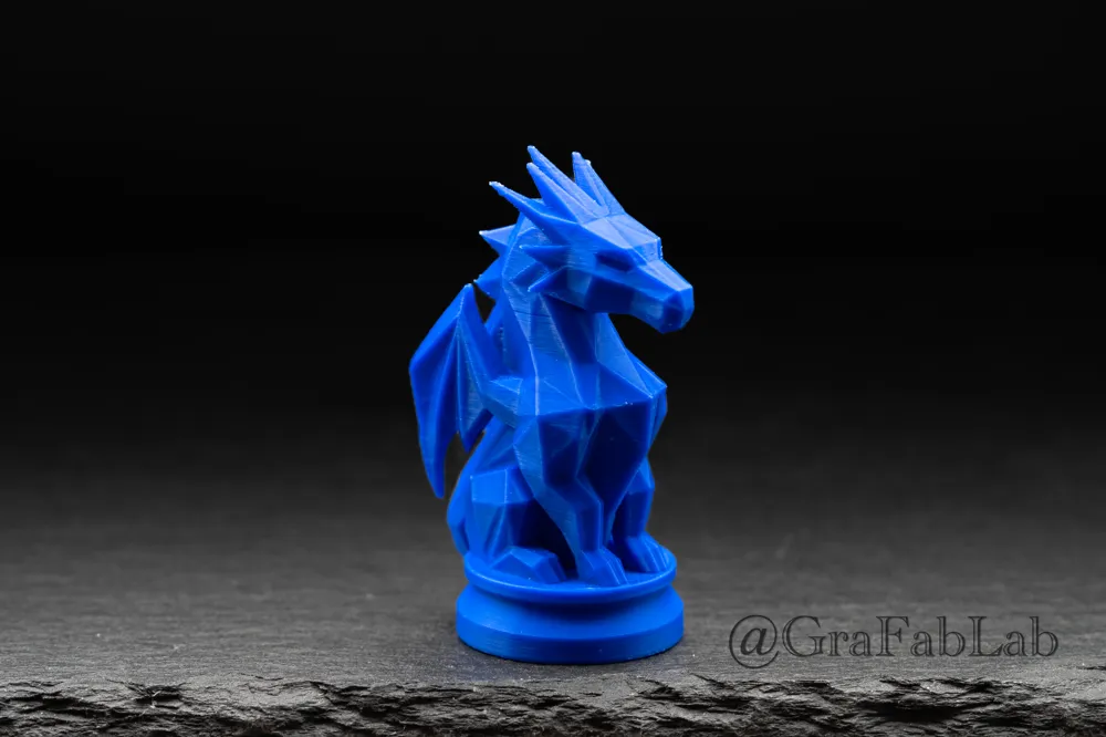 Dragon "Knight" - chess piece by GraFabLab MakerWorld: Download Free 3D ...