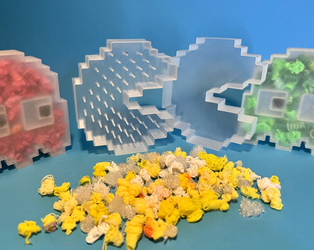 Pac-Man Poo Part Pac-Man Poop Art by cformsMakerWorld: Download Free 3D ...