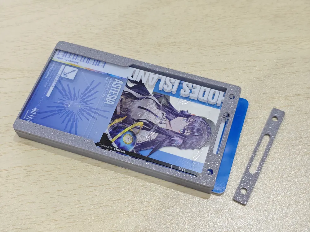 Arknights Pass Case + Card Holder v2 by wangyw15 MakerWorld: Download Free 3D Models