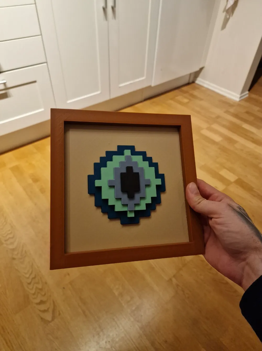 Minecraft Itemframe + Eye of Ender by Lmao - MakerWorld