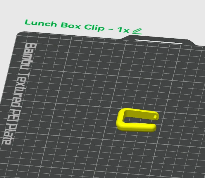 Lunch Box Lock / Clasp - Free 3D Print Model - MakerWorld