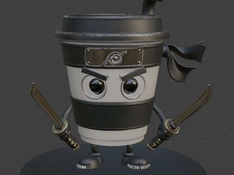 Brainrot Series | Cappuccino Assassino by KingMo5h MakerWorld: Download ...