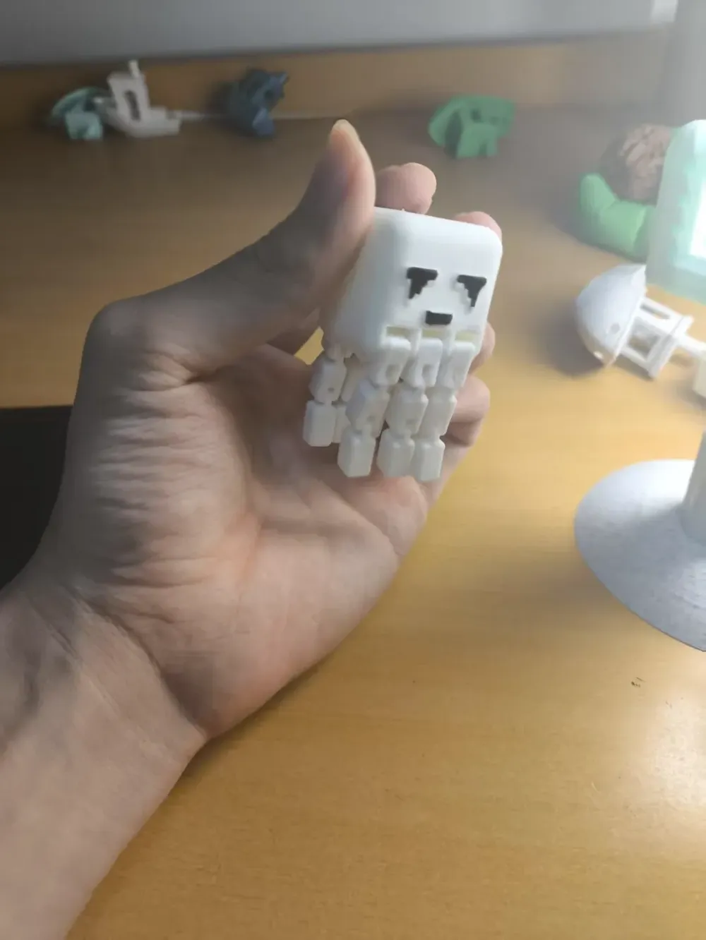 Print-in-Place Articulated Minecraft Q-Version Ghast by 1230x ...