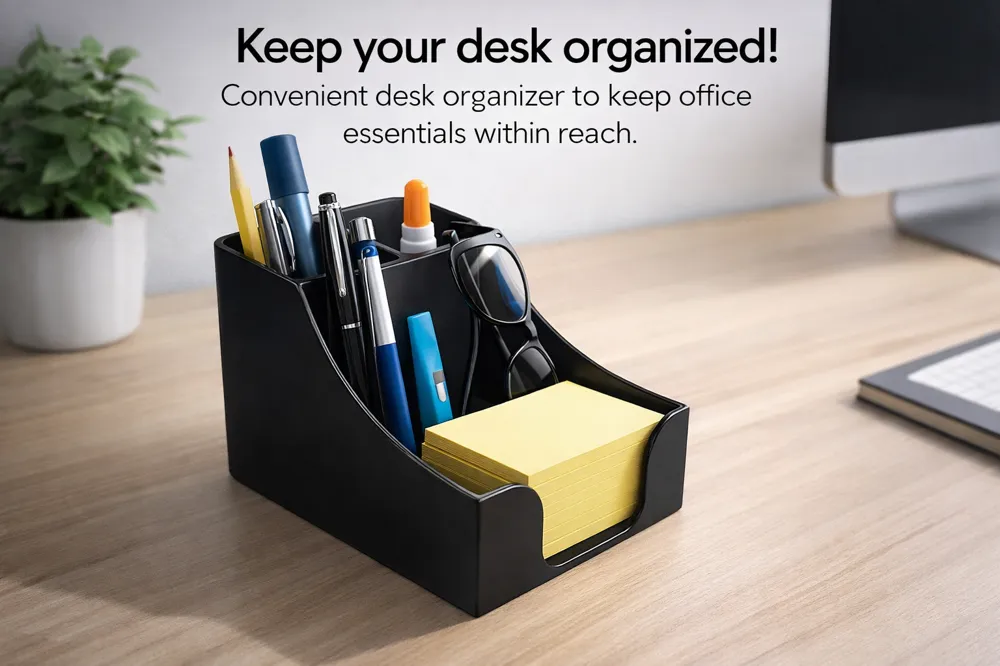Desk organizer 3 - Free 3D Print Model - MakerWorld