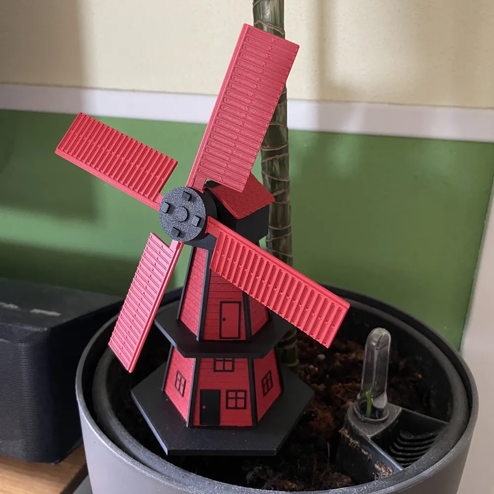 Windmill for the Balcony - Free 3D Print Model - MakerWorld