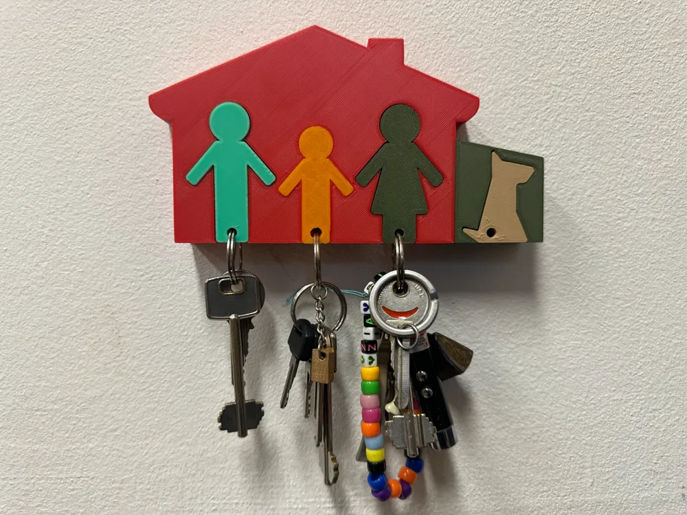 Modular Key Hanger by MakeInGarage - MakerWorld