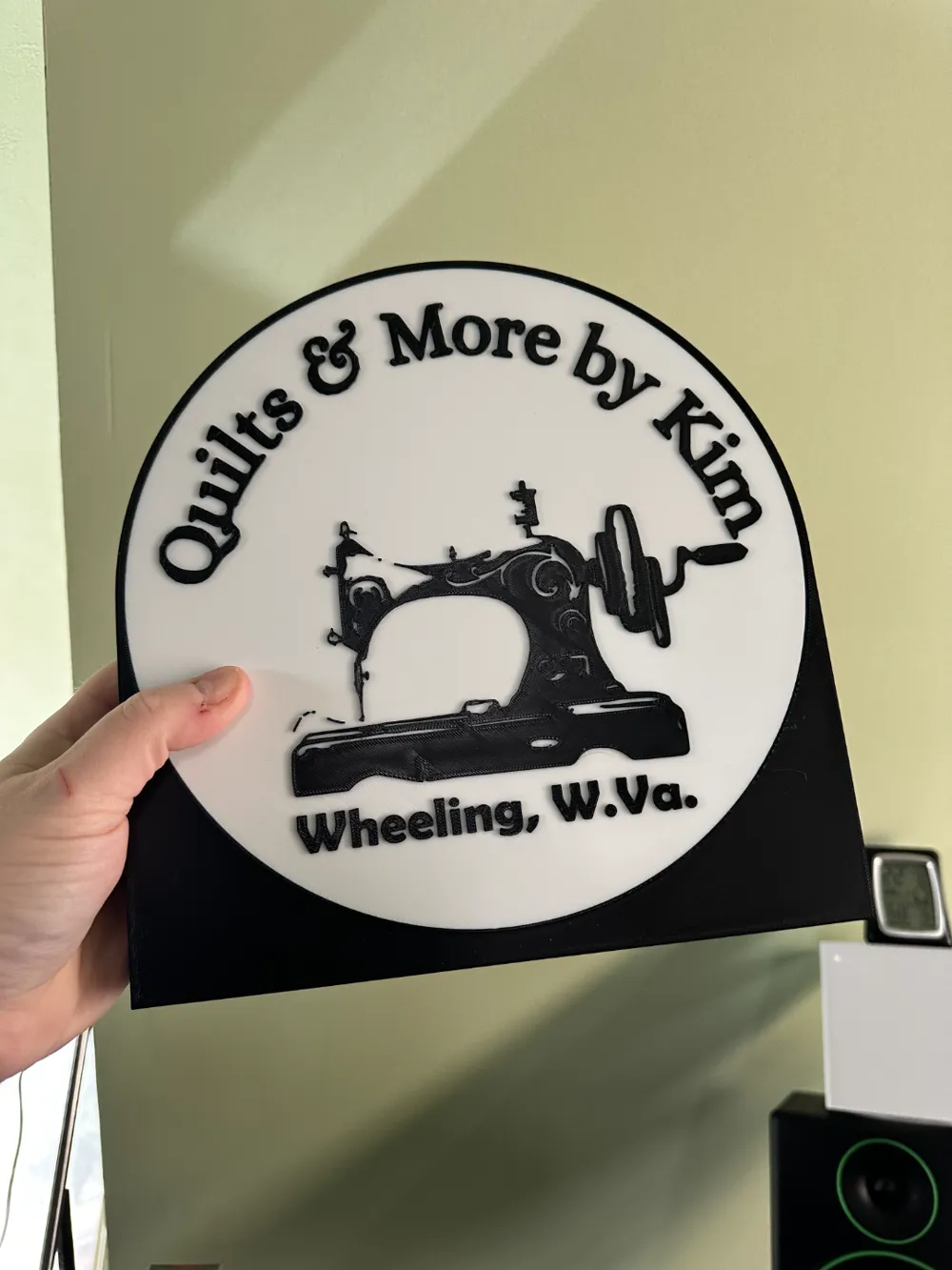 Quilts & More by Kim - Craft Fair Sign by HamOnTheCob - MakerWorld