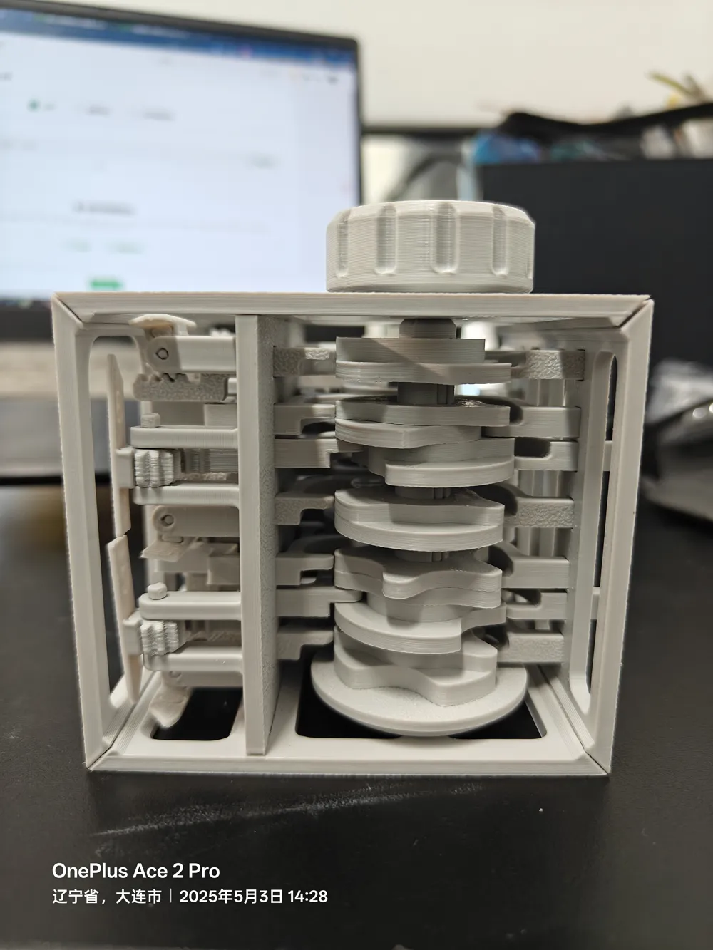 Interconnected Mechanical Seven-Segment Display Score Counter - Free 3D ...
