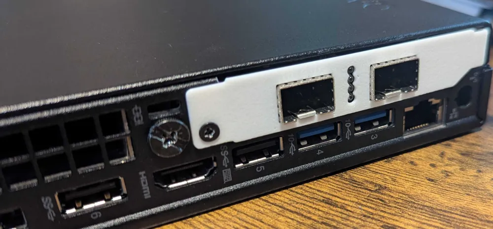 Mellanox CX312C Bracket for ThinkCentre m920q by user_4133824468 ...